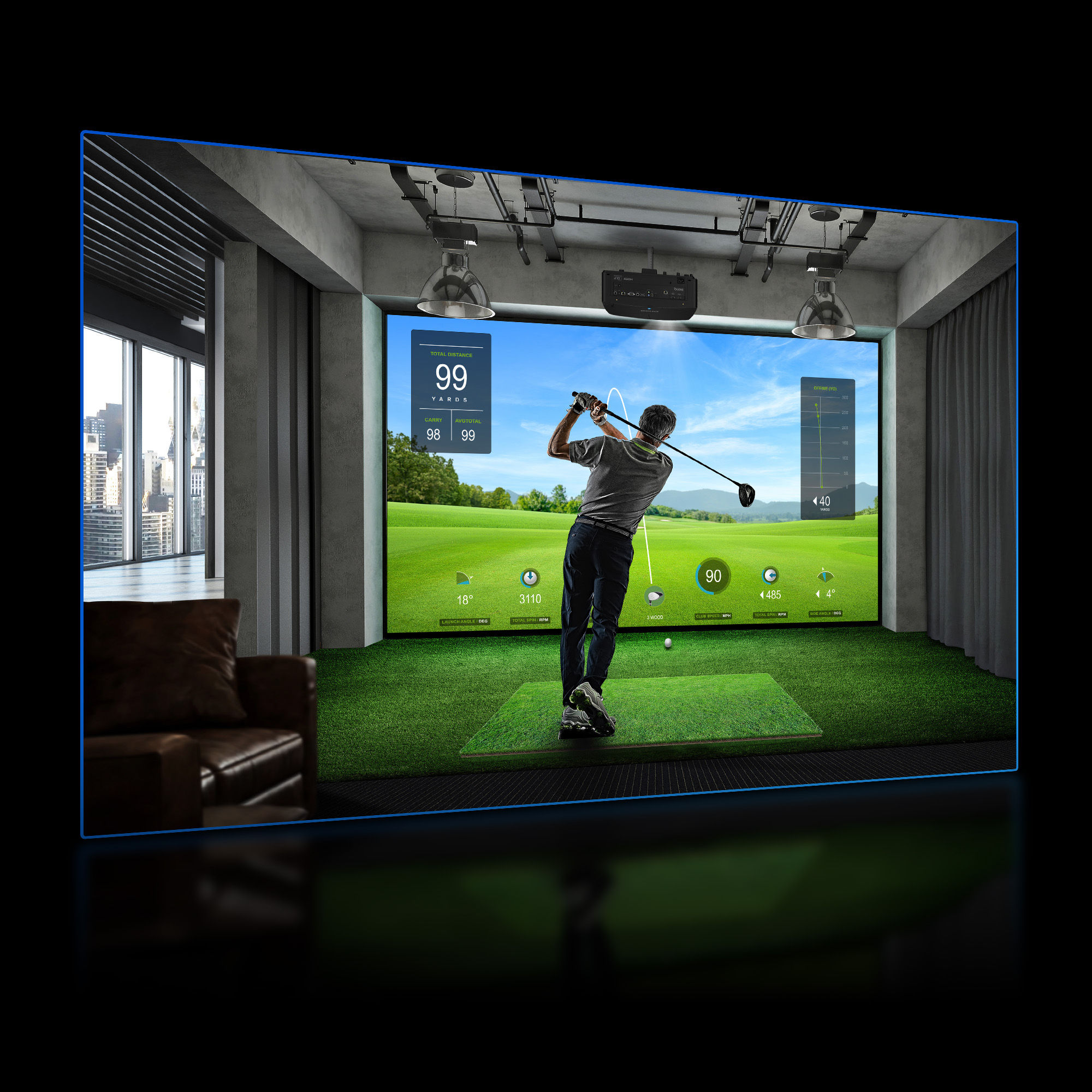 Enhancing Indoor Golf Experience: Unleash Revolutionary Realism ﻿with BenQ Golf Simulator ...